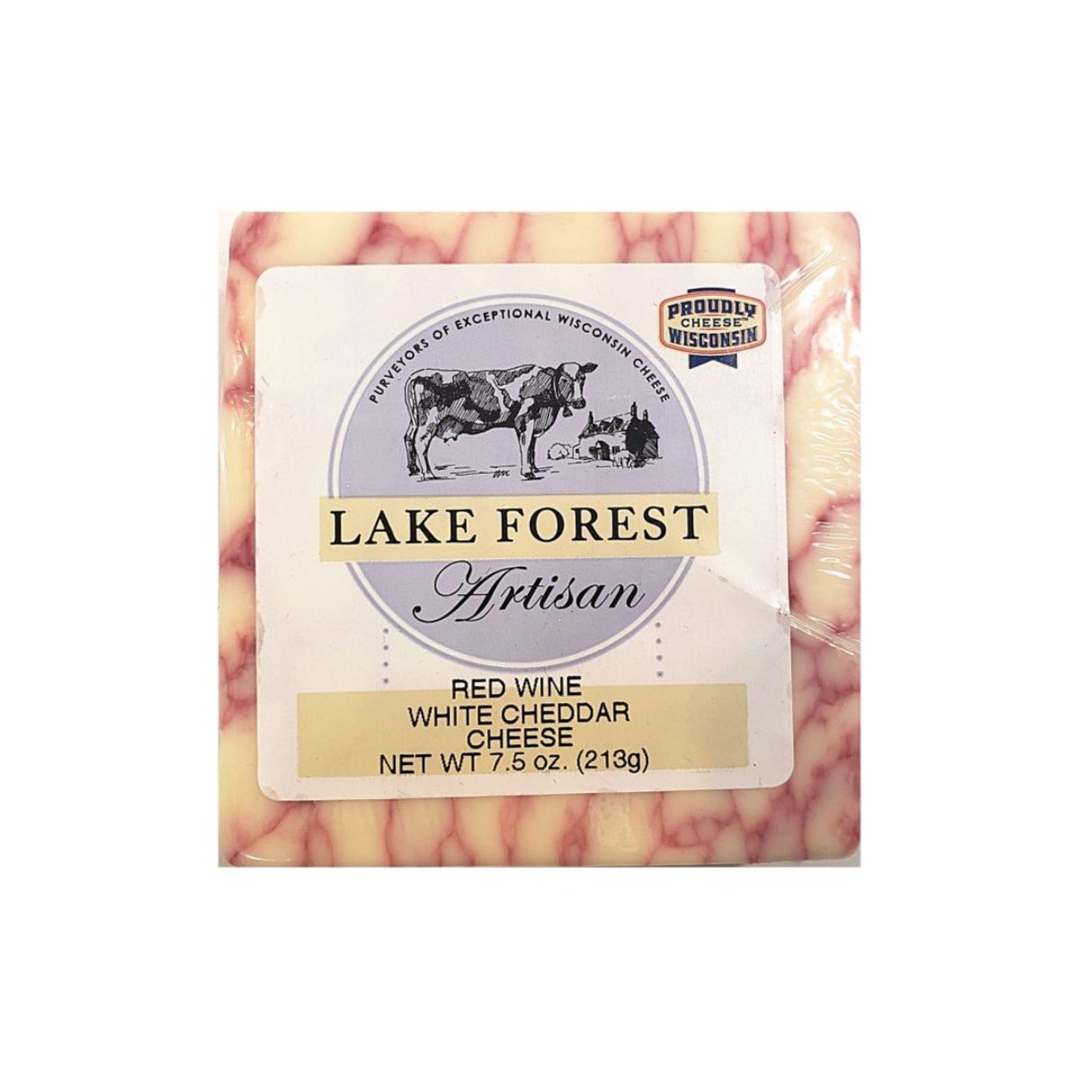 Red Wine White Cheddar | Happy Cow Creamery