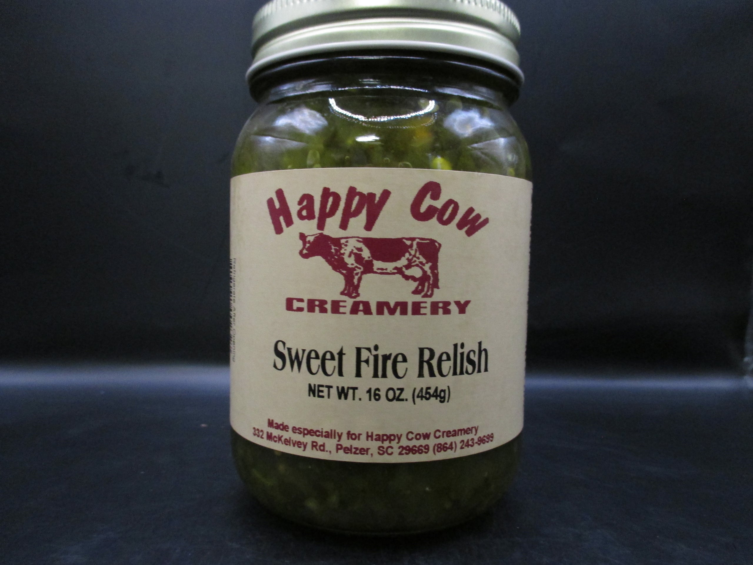 Happy Cow Sweet Fire Relish | Happy Cow Creamery