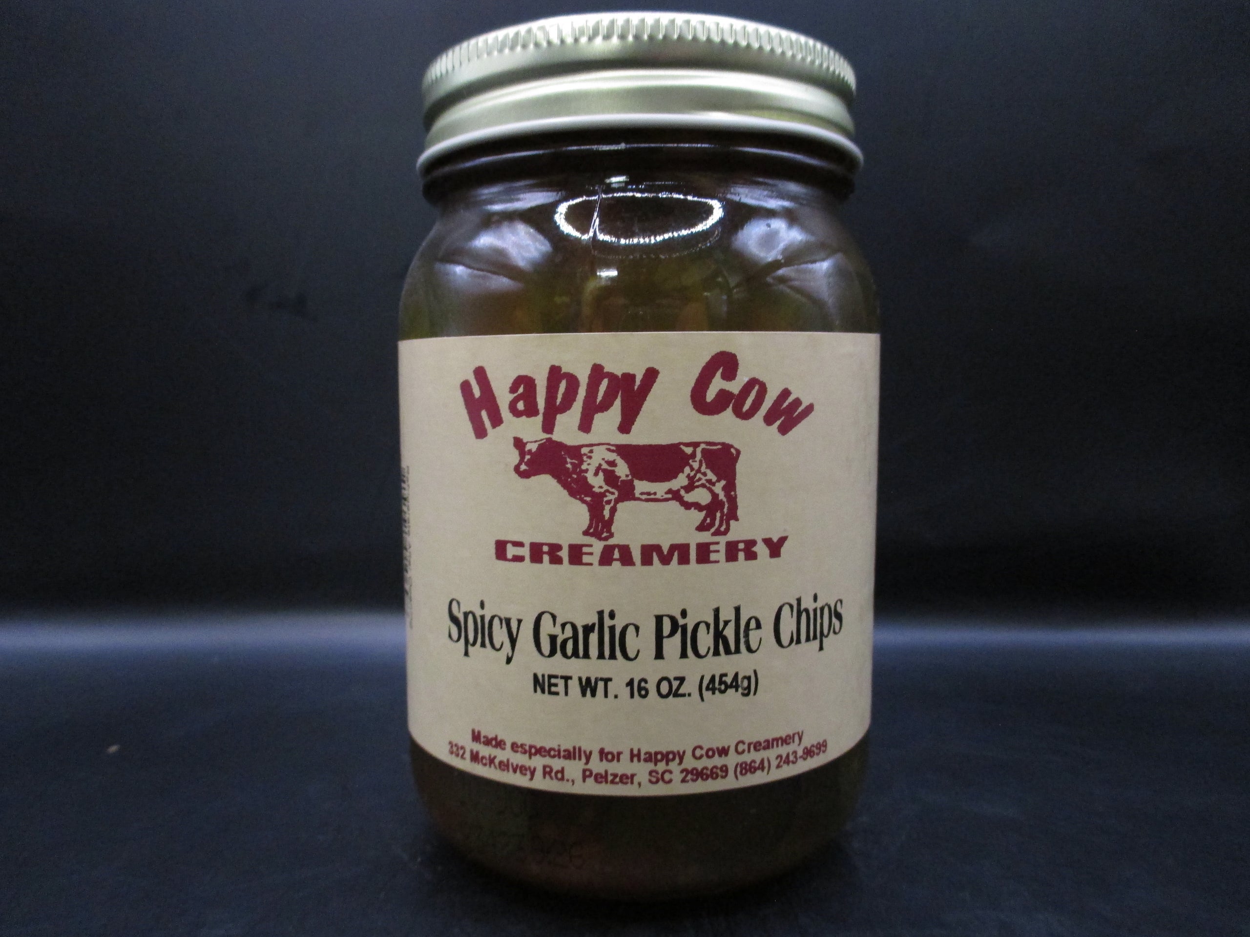 Happy Cow Spicy Garlic Pickle Chips | Happy Cow Creamery